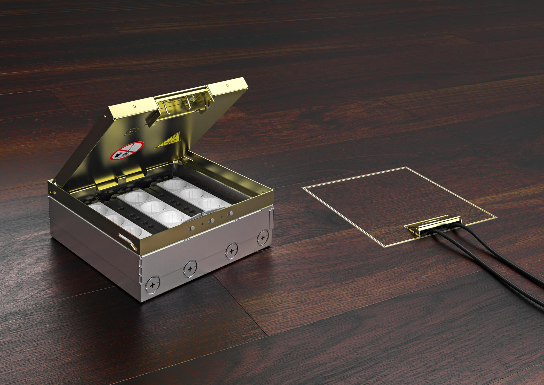 Floor sockets and floor boxes - Floor sockets and floor boxes | OBO
