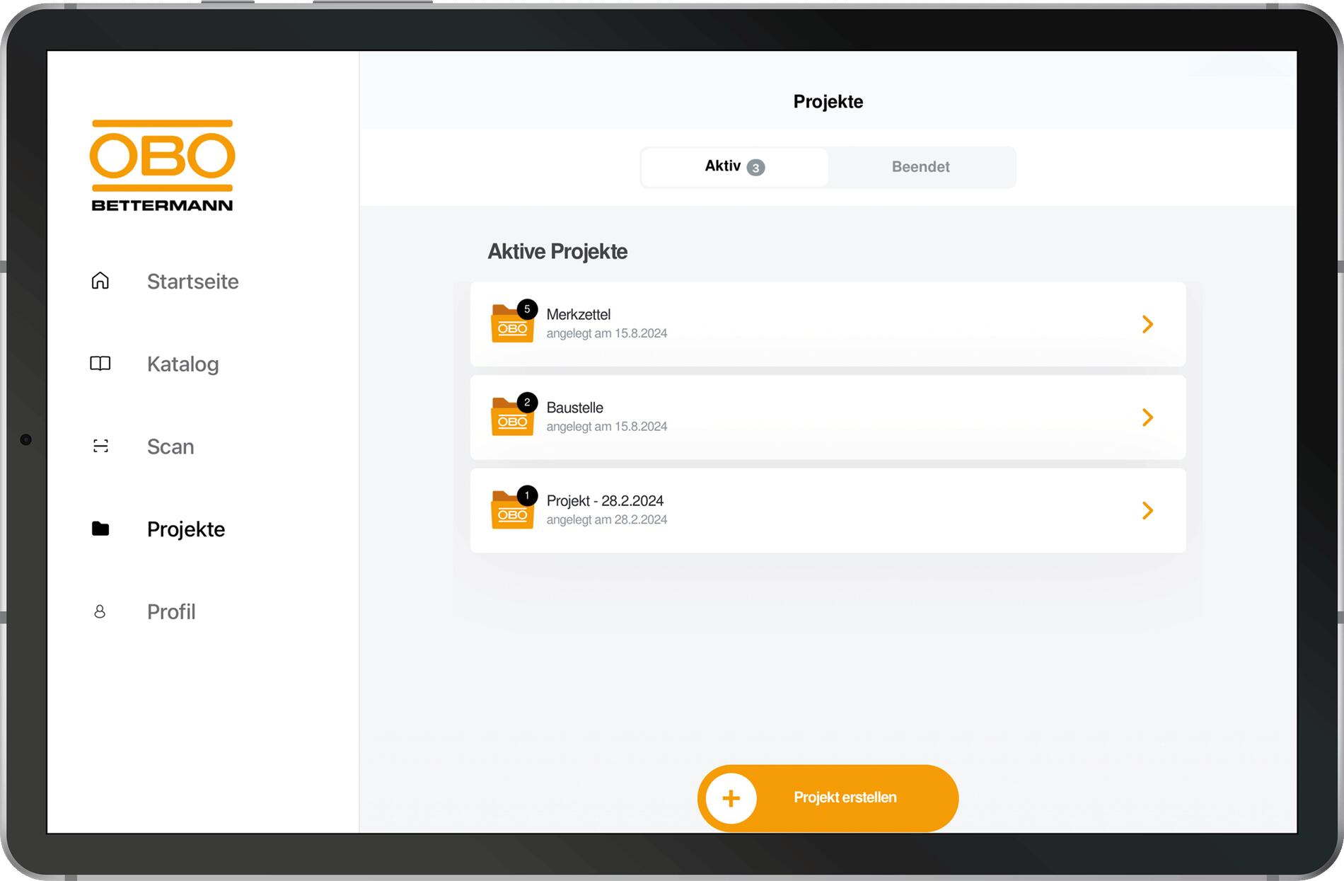 MyOBO App – Alle OBO-Services auf einen Blick | OBO