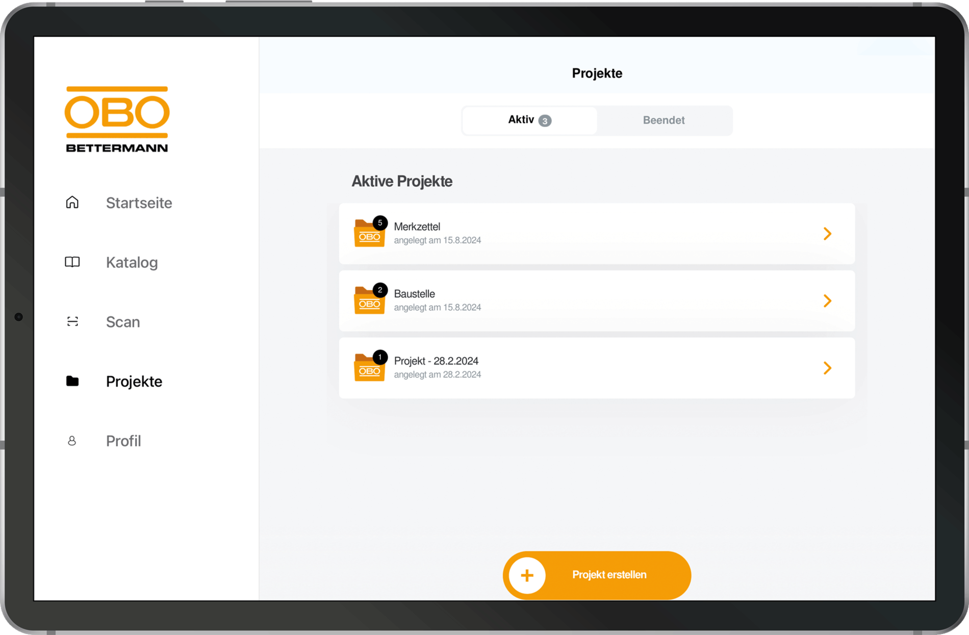 MyOBO App – Alle OBO-Services auf einen Blick | OBO