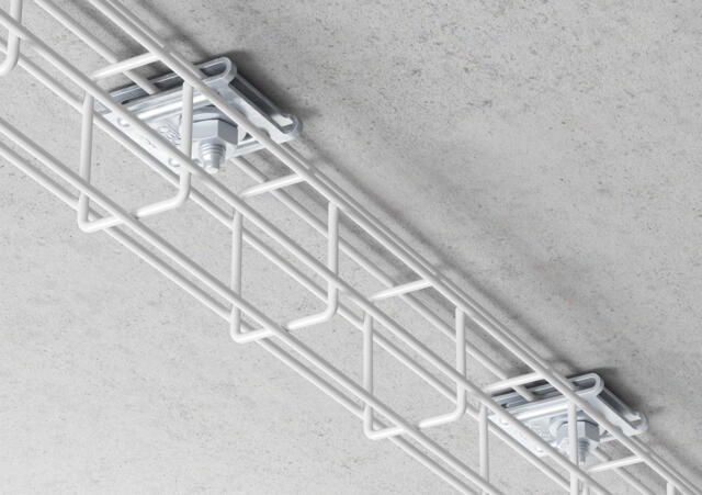 Gitterrinnen mit Steckverbindung: Schnelle & werkzeuglose Montage | OBO