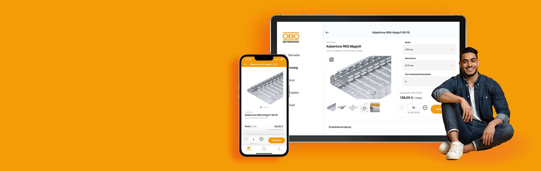 MyOBO App – Alle OBO-Services auf einen Blick | OBO