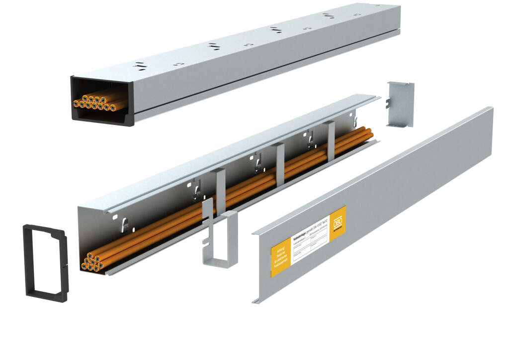 Leitungsführungskanäle Metall LKM - Leitungsführungskanäle | OBO