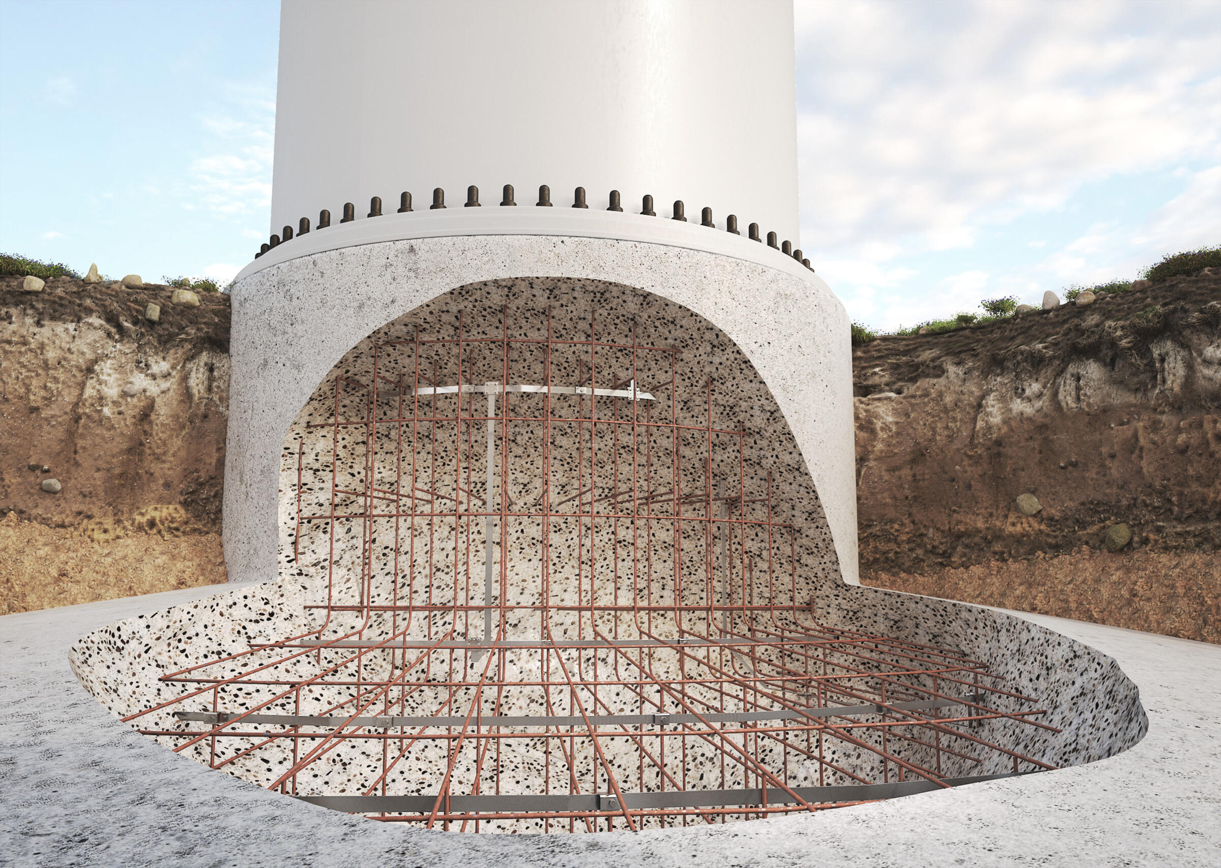 Electrical installation solutions for wind power plants